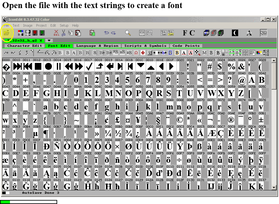 How to make a Unicode middle eastern font and modified text - www ...